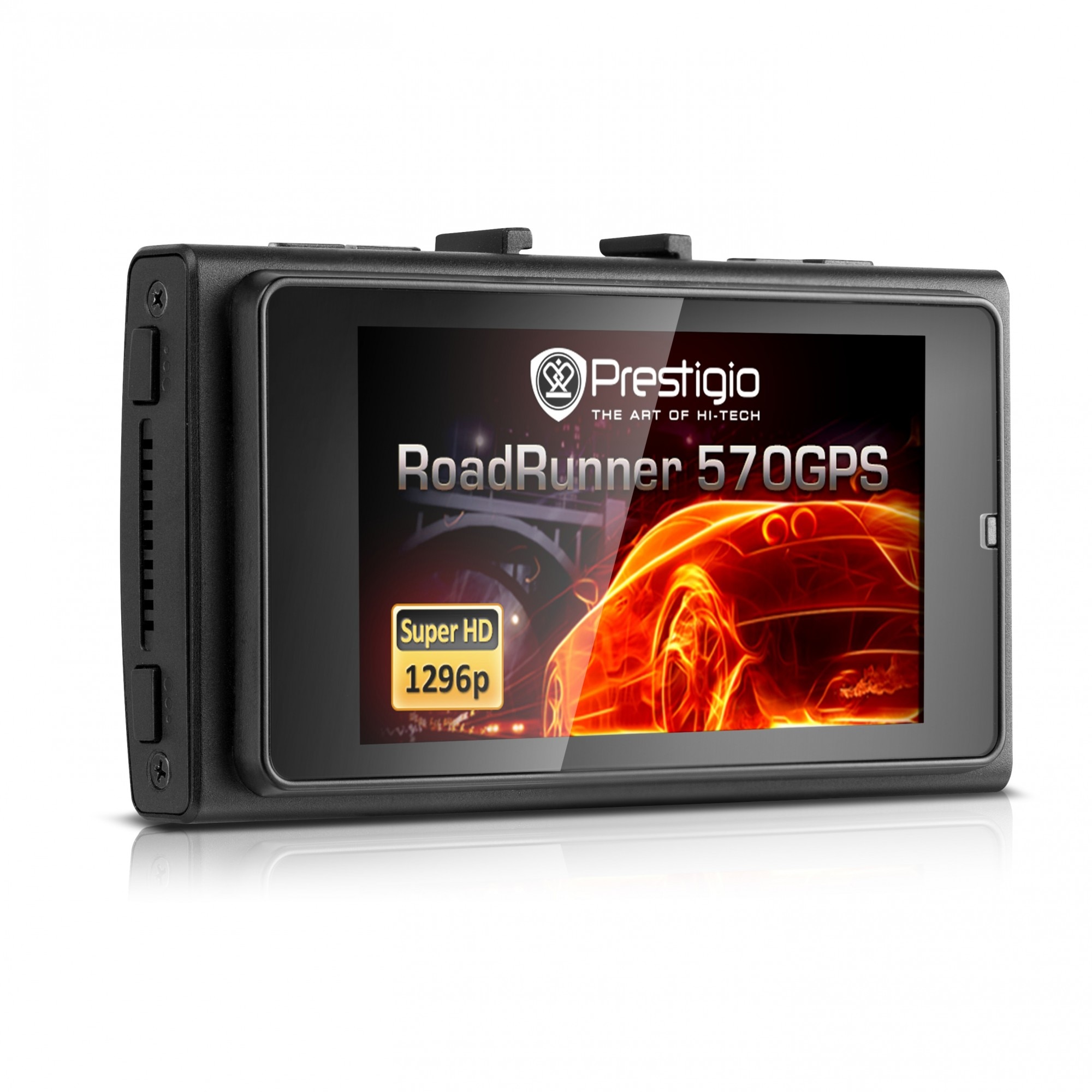 Camera DVR Prestigio RoadRunner 570GPSb, Super HD, GPS, Motion ...