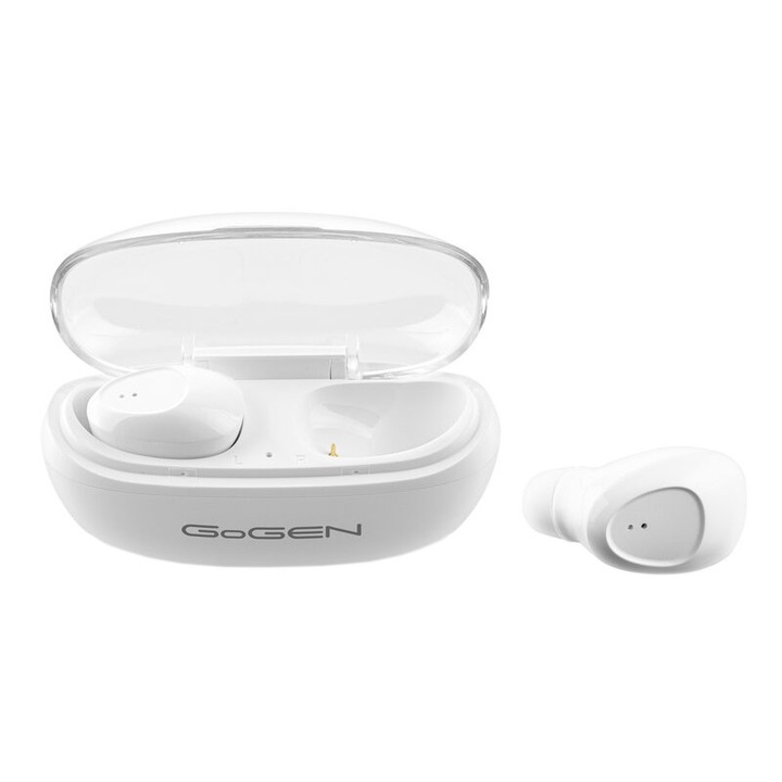 Casti GoGEN TWS PAL, True Wireless Stereo, Bluetooth 5.0, microfon, 3 ...