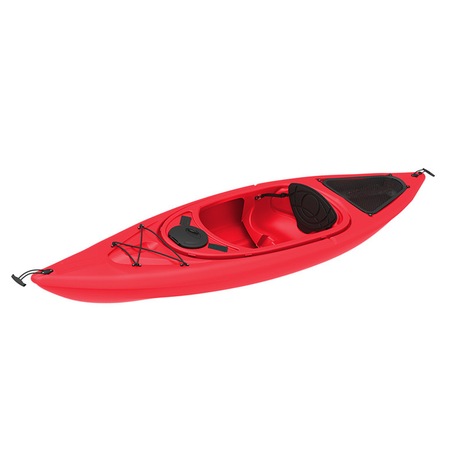 Caiac rigid Axoos, 1 loc, model Sit In, culoare rosie, lungime 3,05 ...