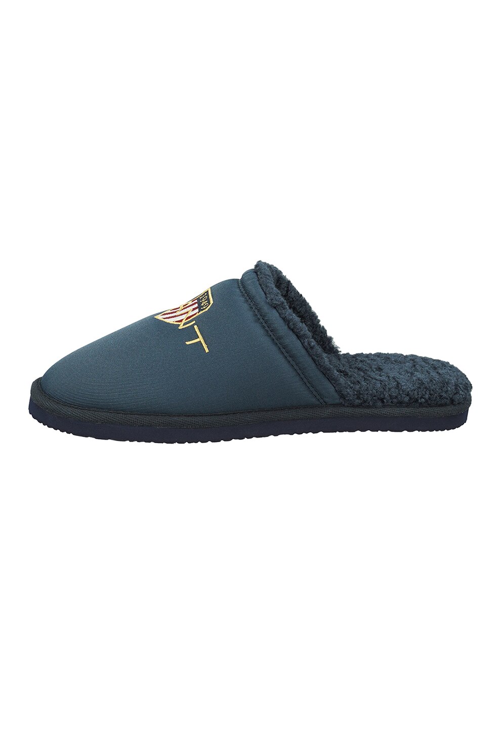 Gant, Papuci cu logo brodat, Bleumarin, 41 - eMAG.ro