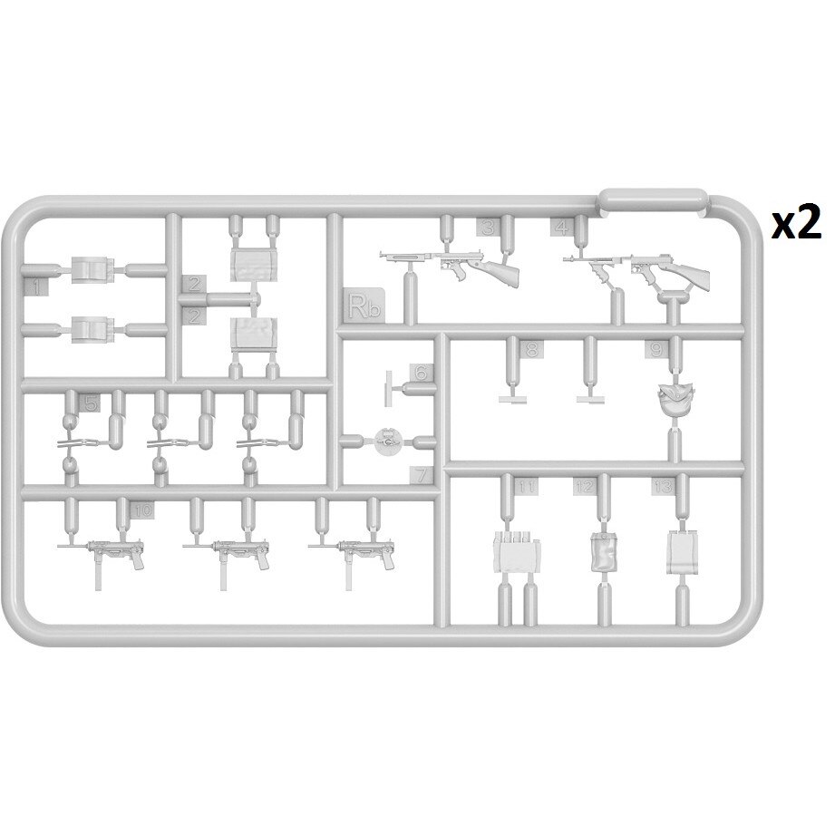 Katonai modell MiniArt US Weapons & Equipment for tank legénység és ...