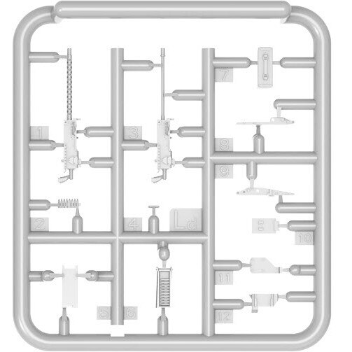 Katonai modell MiniArt US Weapons & Equipment for tank legénység és ...