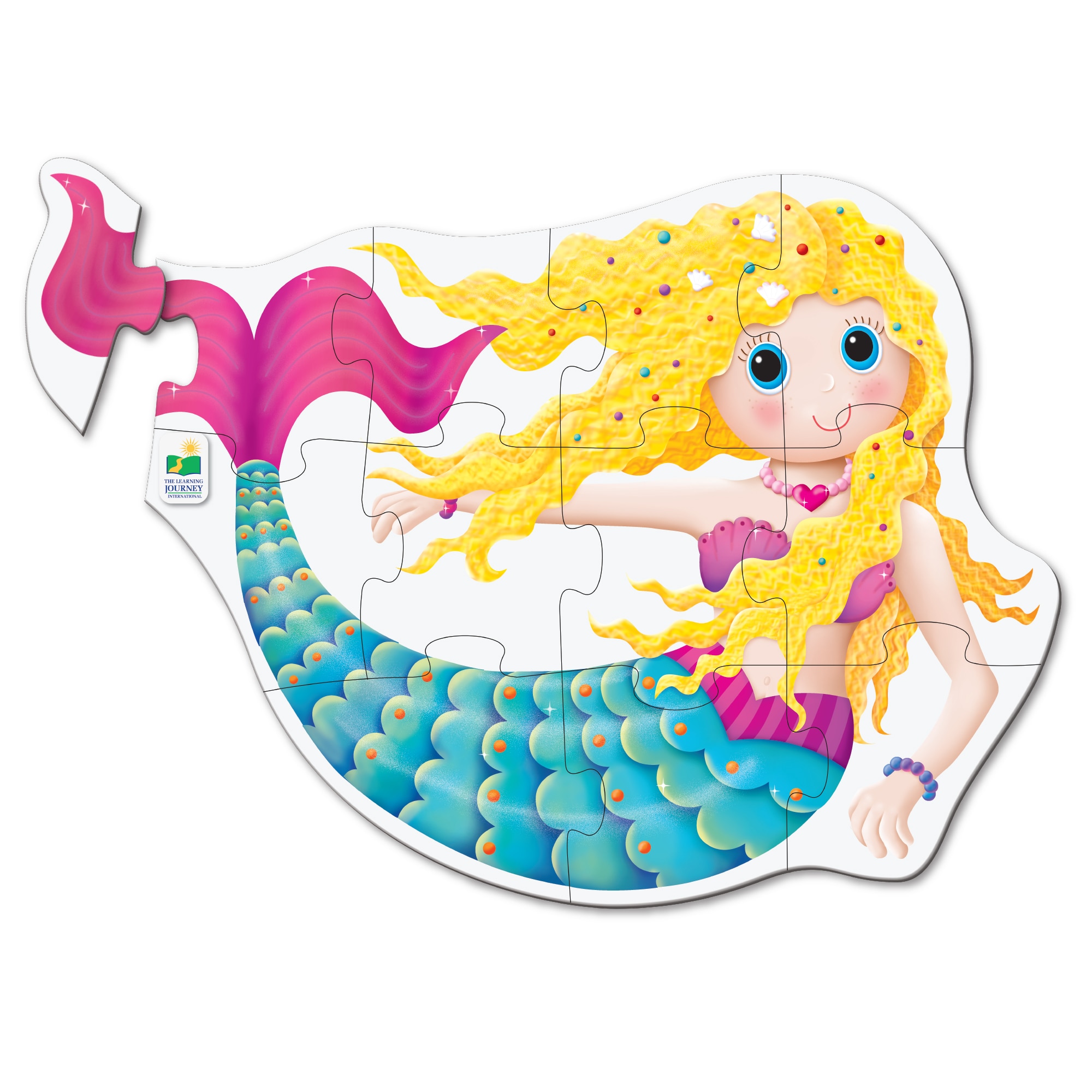 Puzzle The Learning Journey - My First Big Puzzle, Sirena, 12 piese ...