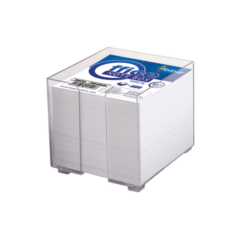 Cub notite alb cu suport Forpus 41701 800 file 9x9 cm - eMAG.ro