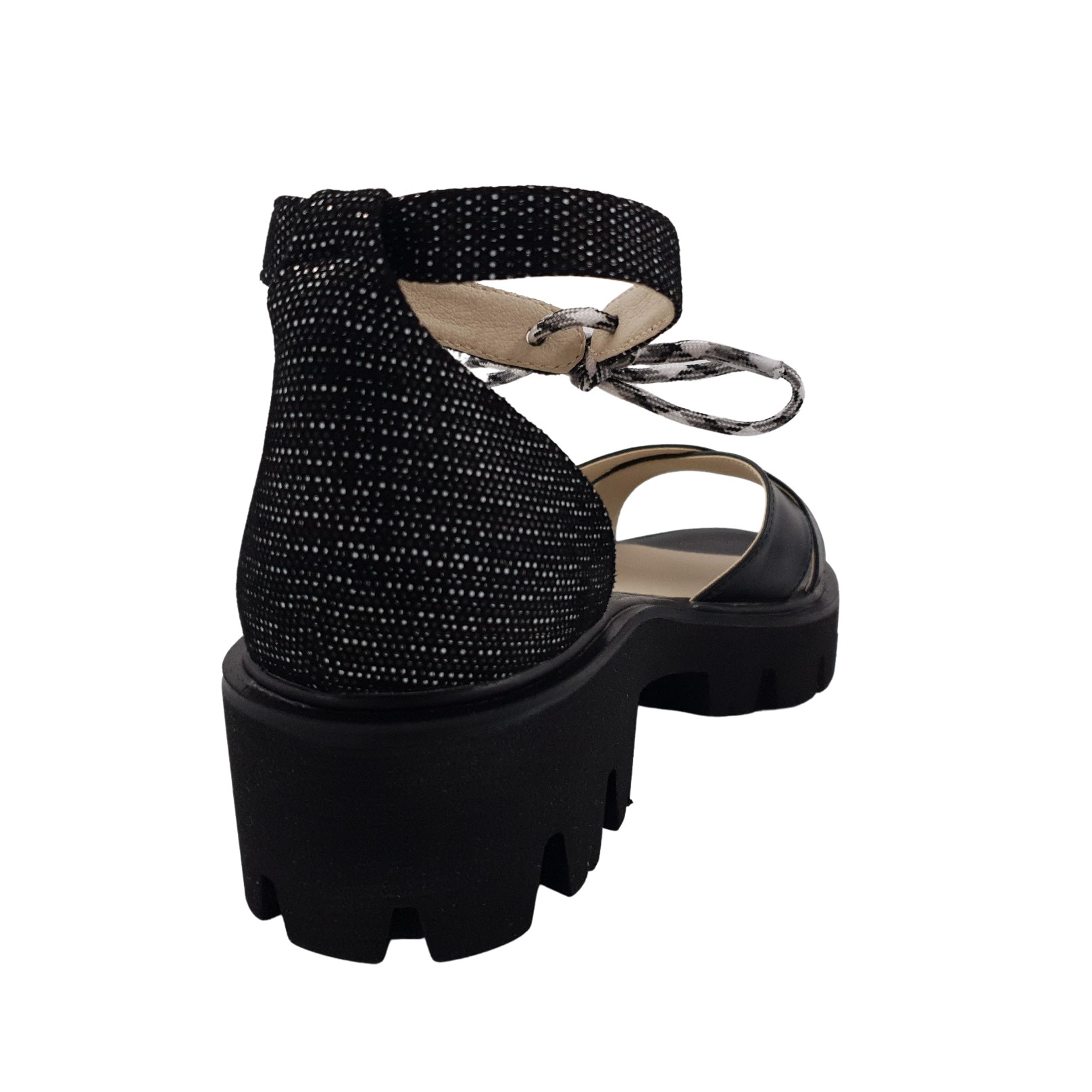 Sandale dama, SandAli, piele naturala, doua barete incrucisate ...