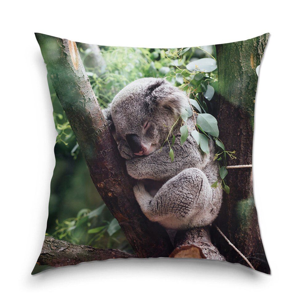 Dekoratív párna Art Star, A fa árnyékában alvó koala, Állatok, Modern ...
