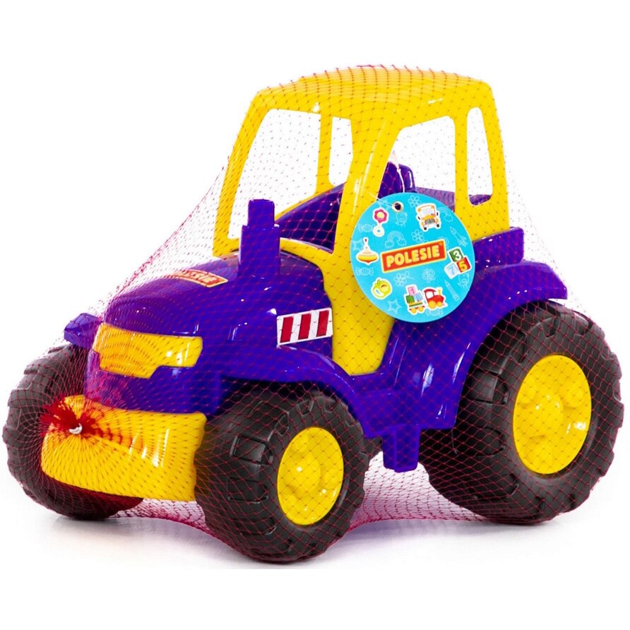 Tractor Polesie - Champion, albastru, 35 x 22 x 26 cm - eMAG.ro