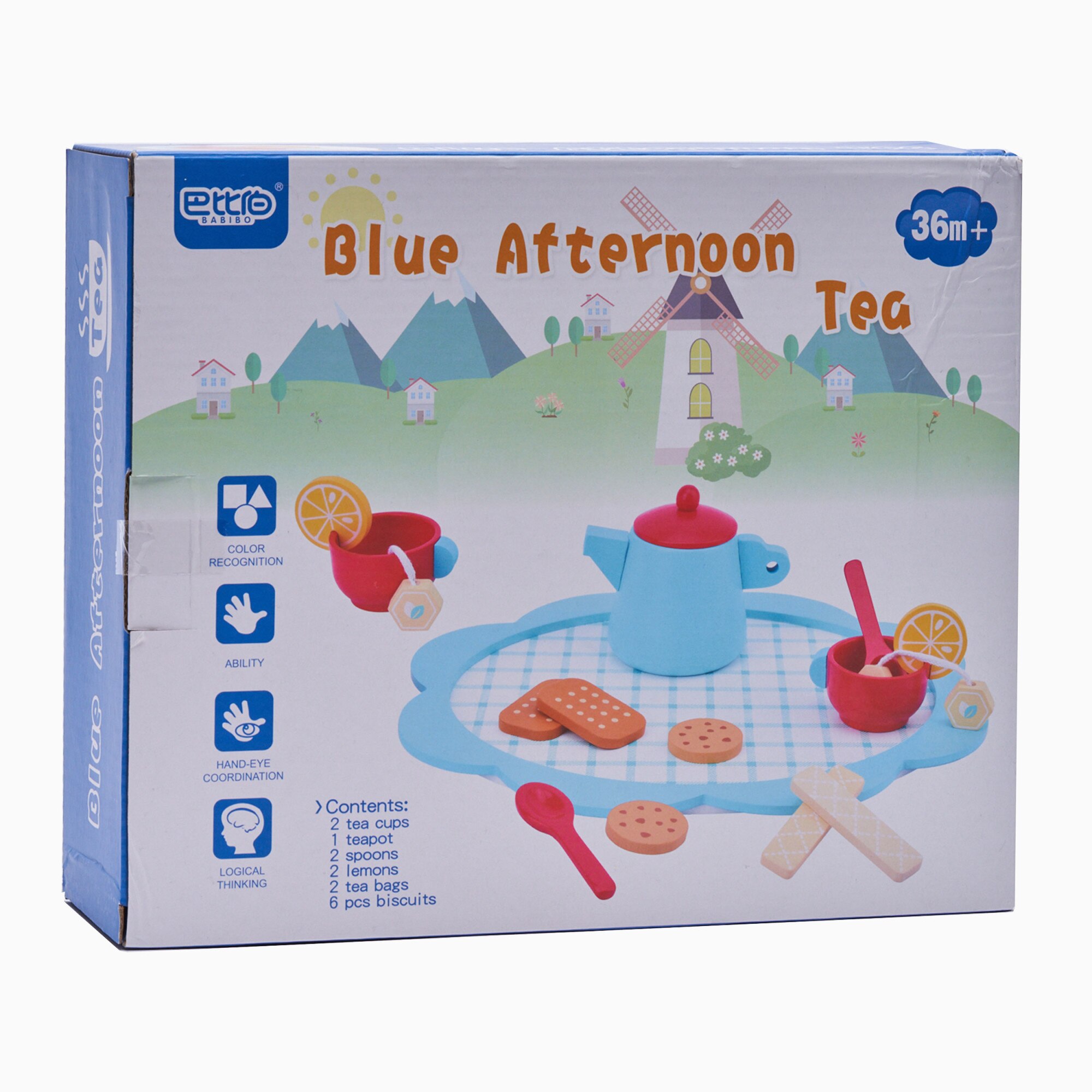 Set ceai din lemn cu accesorii + 3ani - eMAG.ro