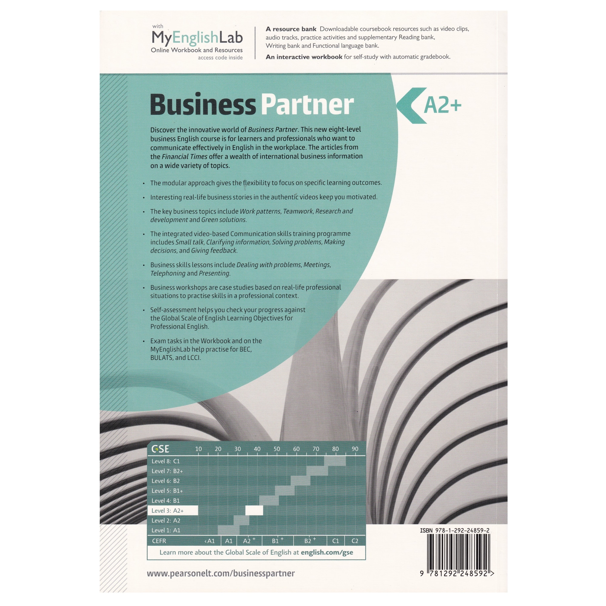 Business Partner A2+ level, Student Book with MyEnglishLab. Online ...