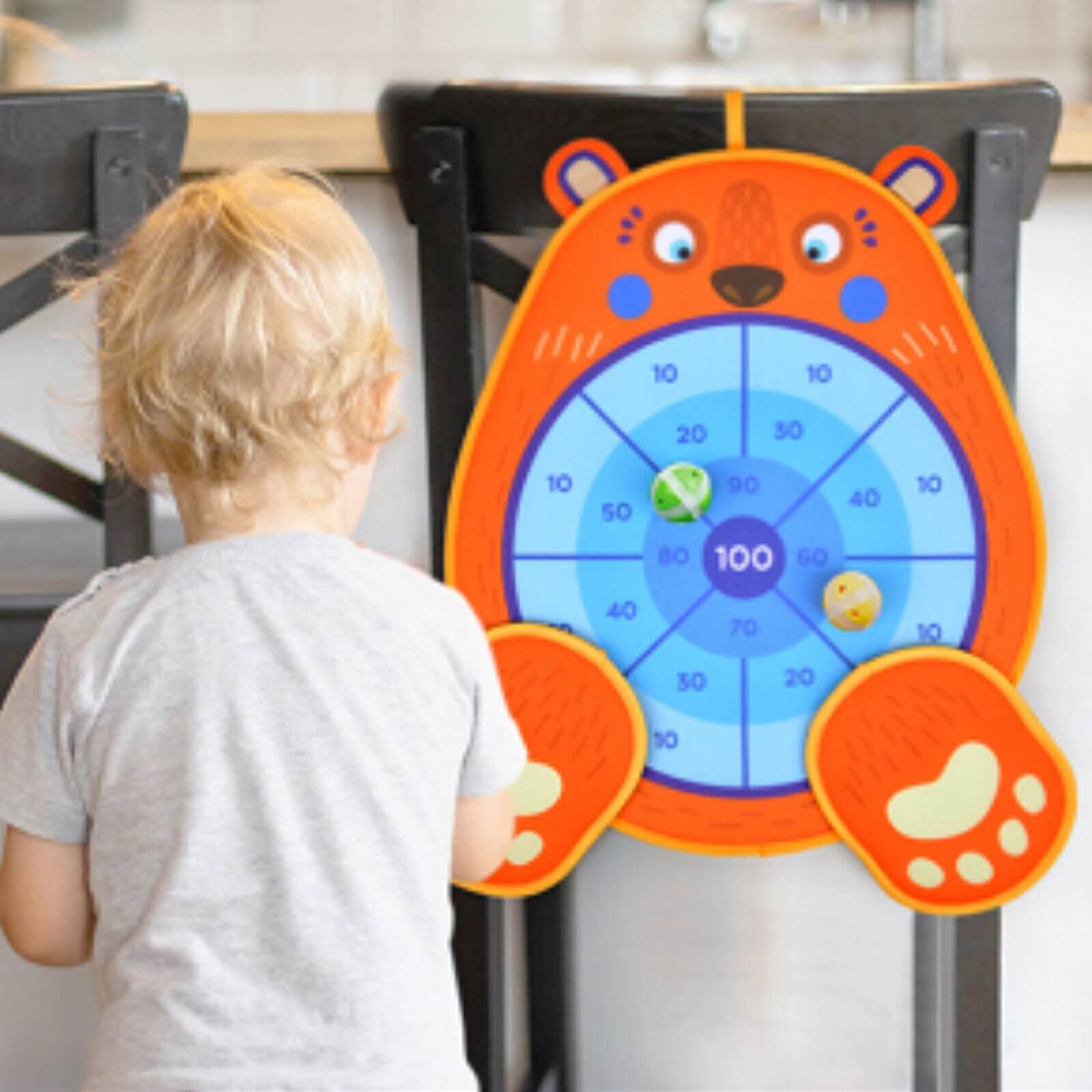 Joc Darts Scratch cu arici pentru copii, Ursulet - eMAG.ro