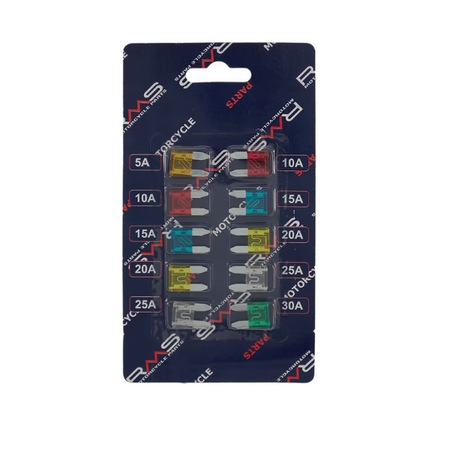 Set 10 mini sigurante, RMS, moto/auto - eMAG.ro
