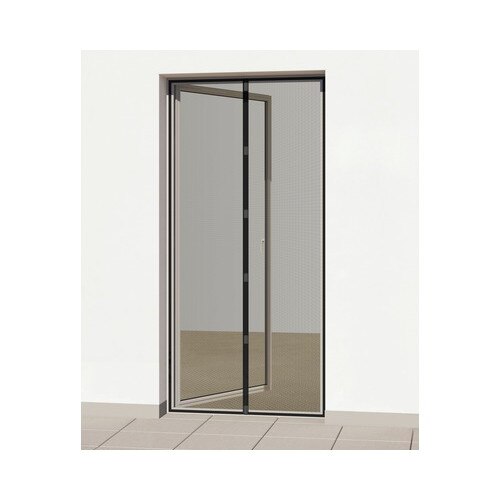 Plasa de tantari pentru usa, cu magnet, antracit 100x220 cm - eMAG.ro