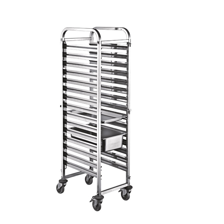 Carucior inox demontabil 16 GN Tavi 1/1 380x550x1735mm - eMAG.ro