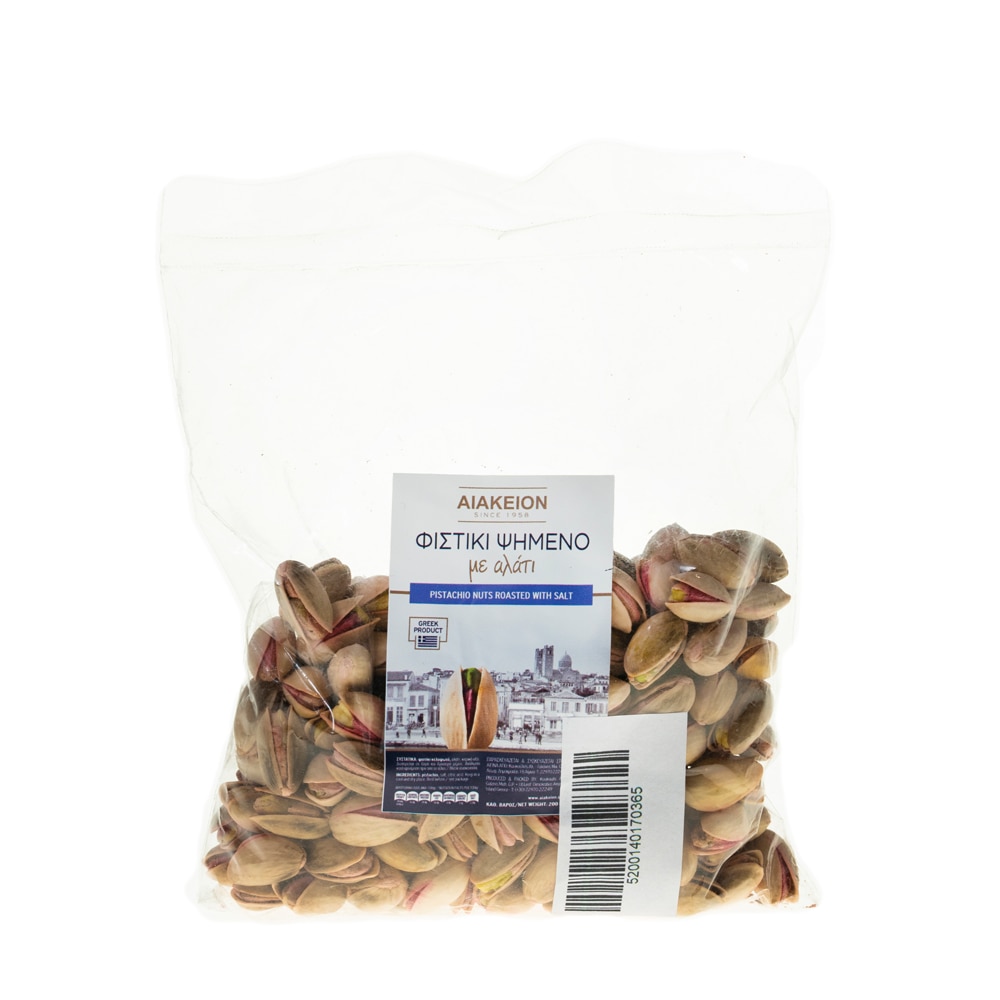 Fistic prajit si sarat, 100% natural, fara zahar, 200 g - eMAG.ro