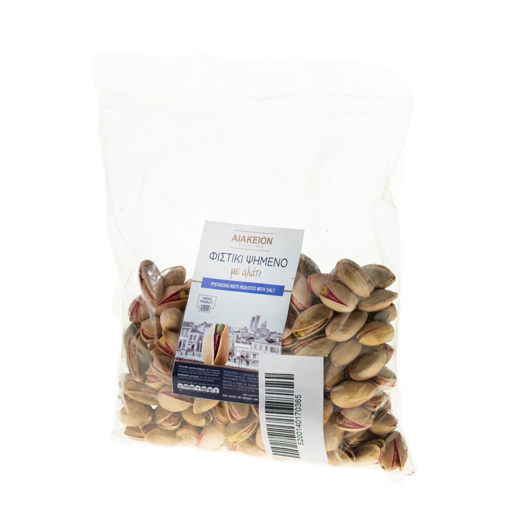 Fistic prajit si sarat, 100% natural, fara zahar, 200 g - eMAG.ro