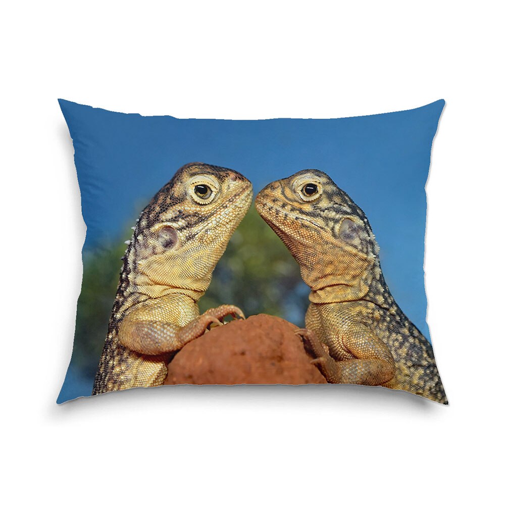 Dekoratív párna Art Star, Szerelmes hüllők, Állatok, Modern ...