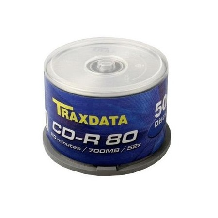 CD-R Traxdata, 700MB, 52x, 50 бр. - eMAG.bg