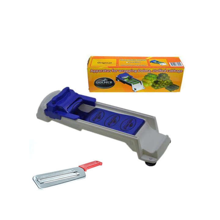 Set Masina de infasurat sarmale, simpla, 35x6x9 cm si Cutit Special ...