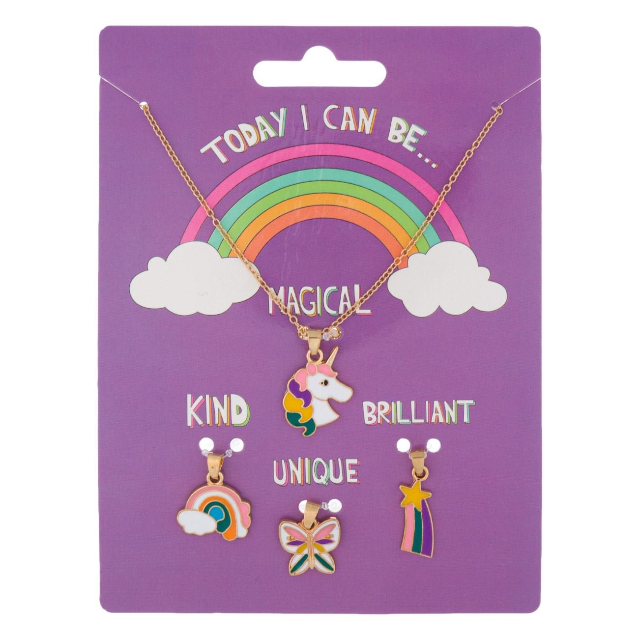 Lantisor cu 4 accesorii Unicorn - eMAG.ro