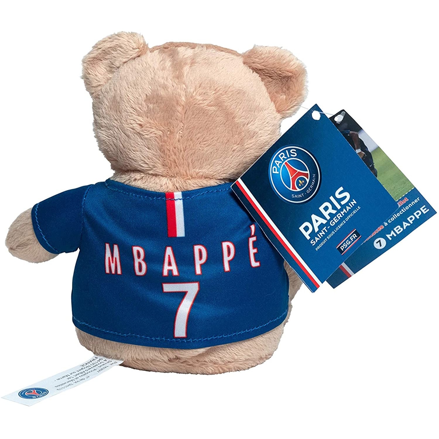 Ursulet de plus PSG Kylian Mbappe, impreuna cu autograf si poze de ...