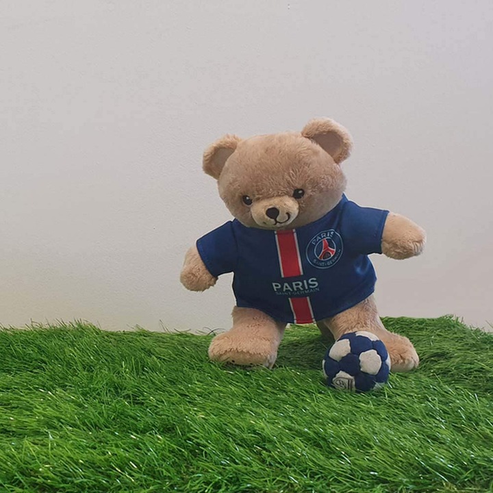 Ursulet de plus PSG Kylian Mbappe, impreuna cu autograf si poze de ...