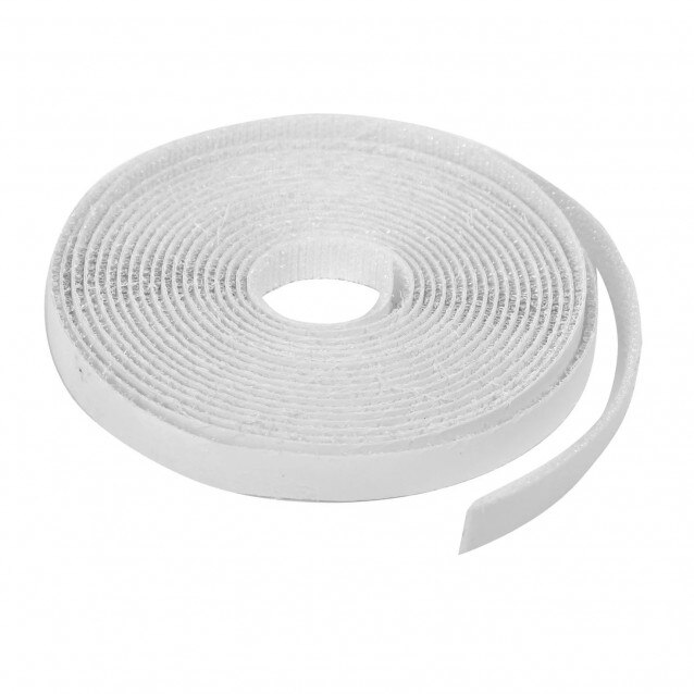 Banda Autocolanta cu Scai pentru Plase de Tantari, 4 Metri, Alb ...