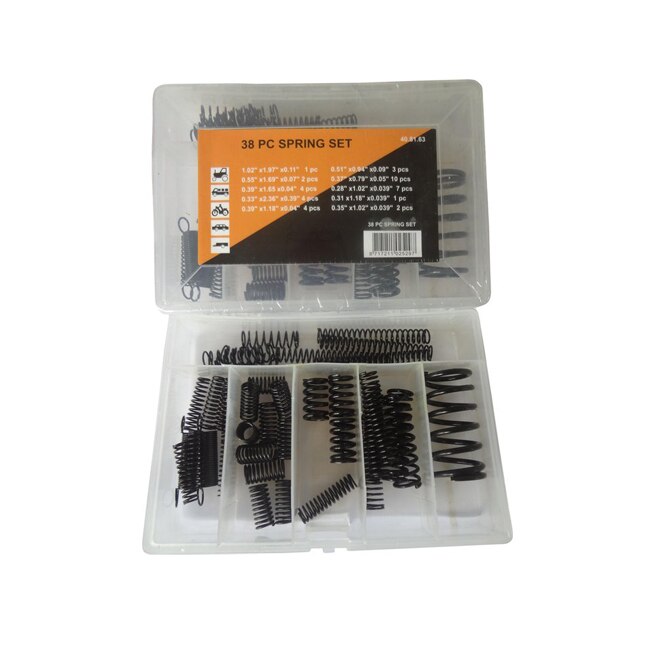 Set 38 arcuri de compresie, diferite marimi 10 marimi Real Parts - eMAG.ro