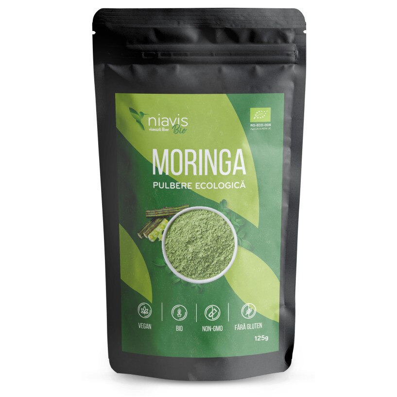 Moringa Pulbere Ecologica Bio 125gr - eMAG.ro