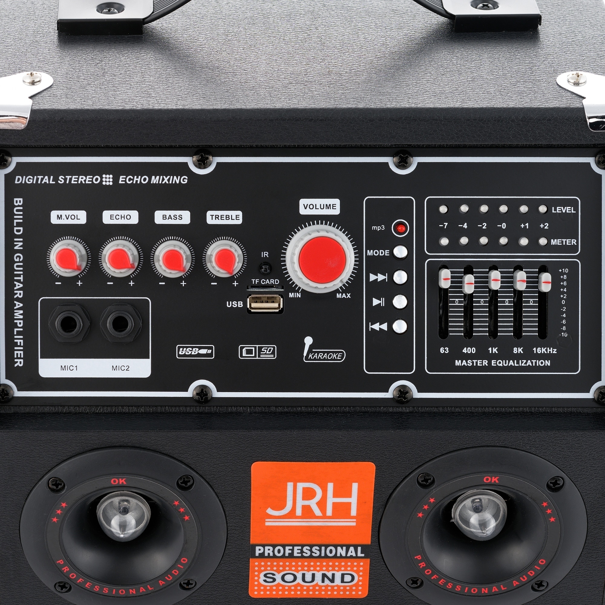 Set boxe active JRH 2321A Microphone wireless 800w - eMAG.ro