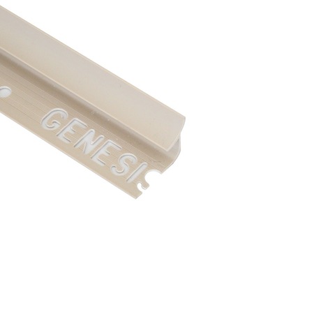 Bagheta concava Genesis, PVC, 9 mm, 2.5 m, Bej - eMAG.ro