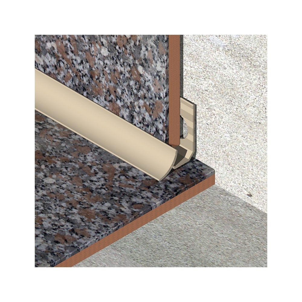 Bagheta concava Genesis, PVC, 9 mm, 2.5 m, Bej - eMAG.ro