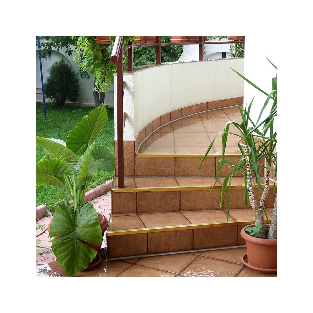 AFR117.92-Protectie trepte flexibila PROLUX din eloxALUM20 A=11mm ...