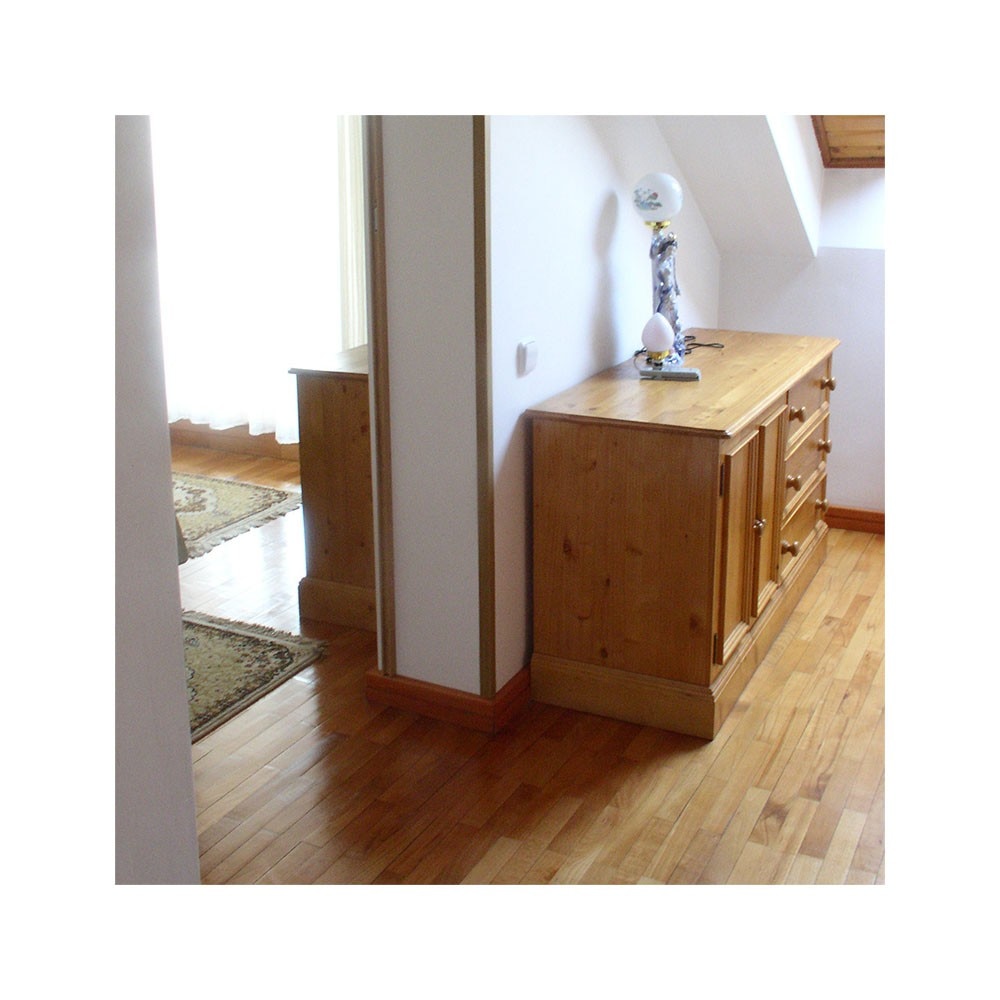 Cornier mediu Prolux, PVC, 30x30 mm, 2.75 m, Stejar inchis - eMAG.ro