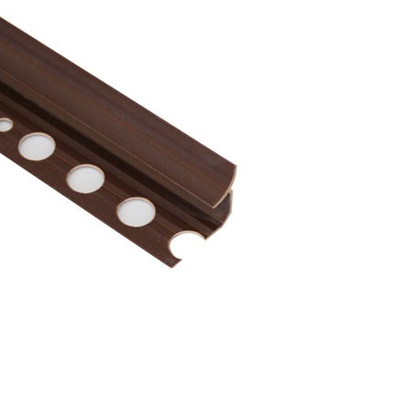 ETI090.20-Bagheta concava GENESIS din PVC A= 9mm, maro, 2,5 m - eMAG.ro