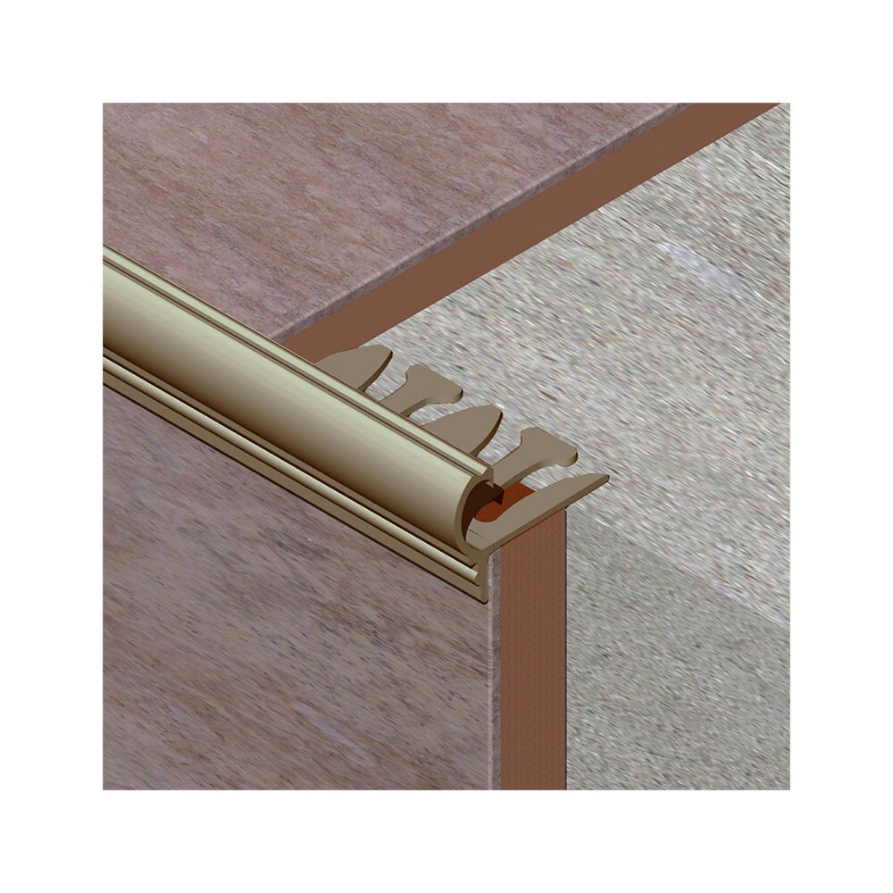 AFR117.92-Protectie trepte flexibila PROLUX din eloxALUM20 A=11mm ...