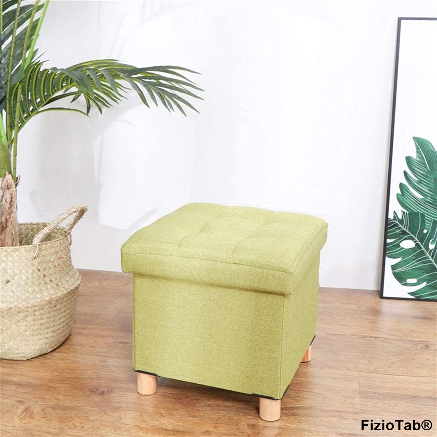 Taburet Pliabil cu Spatiu de Depozitare, FizioTab®, cu Picioare din ...