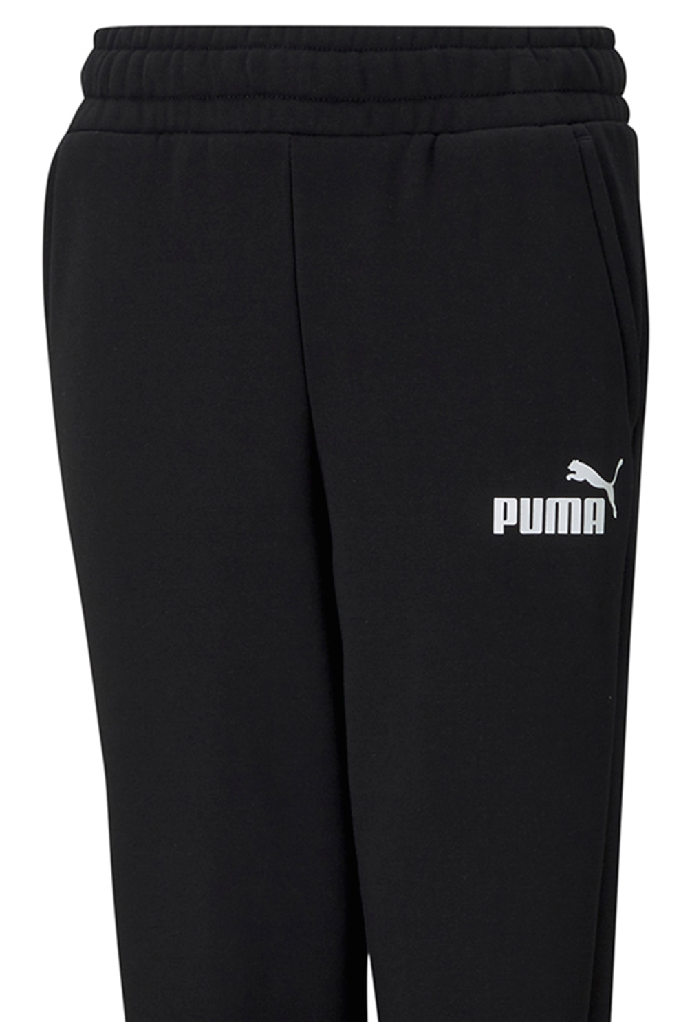 Puma, Спортен панталон Essentials с лого, Черен, 176 CM - eMAG.bg