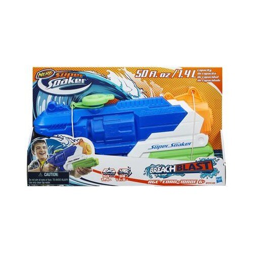 Pusca Cu Apa Nerf Supersoaker Breach Blast Water Gun - eMAG.ro