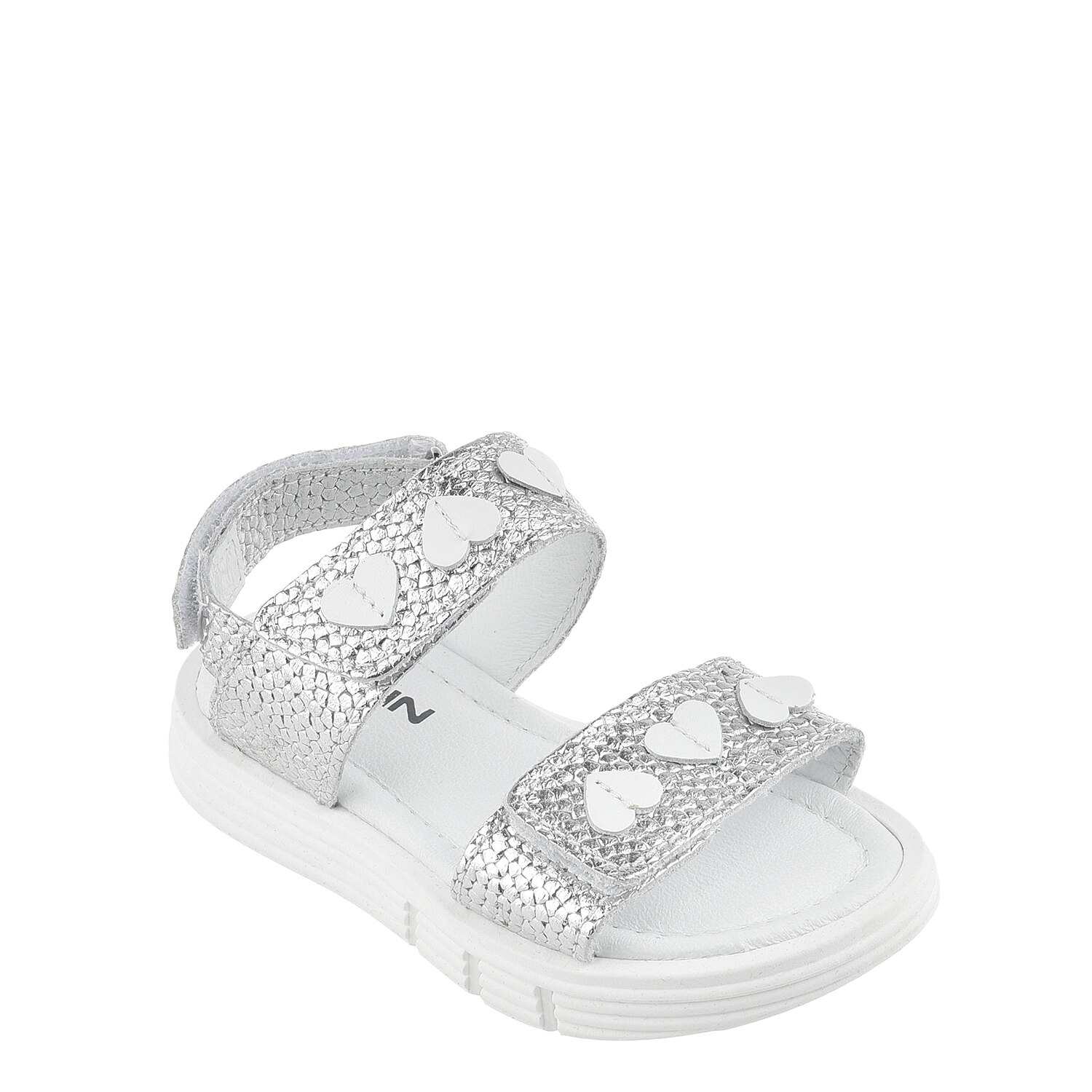 Детски сандали Nine, Cuore, Сребро, Размер 26 - eMAG.bg