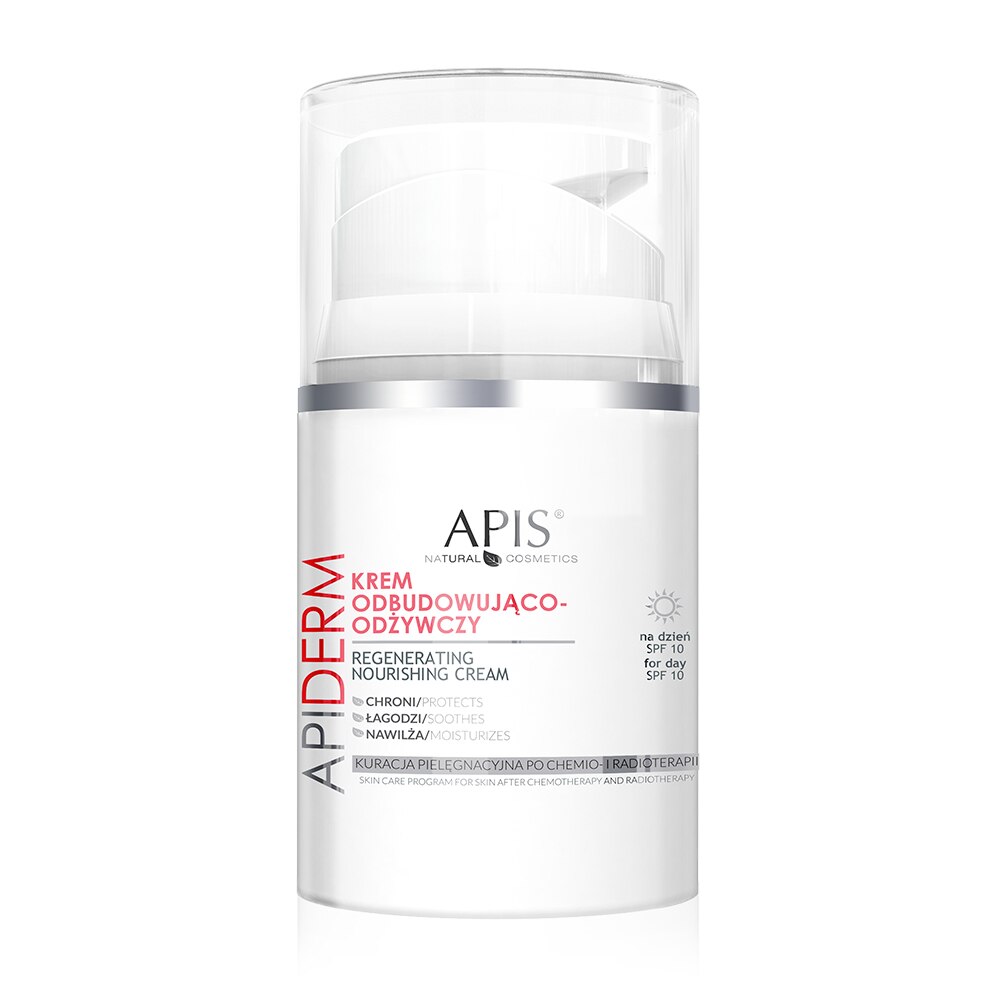 Crema restauratoare de zi Apiderm cu SPF 15 dupa chimioterapie si ...