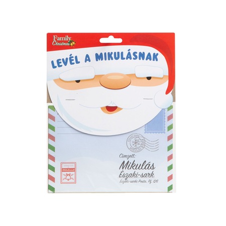 Set „Scrisoare pentru Mos Craciun” cu matrite si scrisoare de raspuns ...