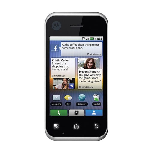 Telefon mobil Motorola ME600, Silver - eMAG.ro