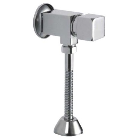 Kroner 41R 9028 piszoárcsap, szögletes, időzített, S és jobb lefolyó, 3 ...