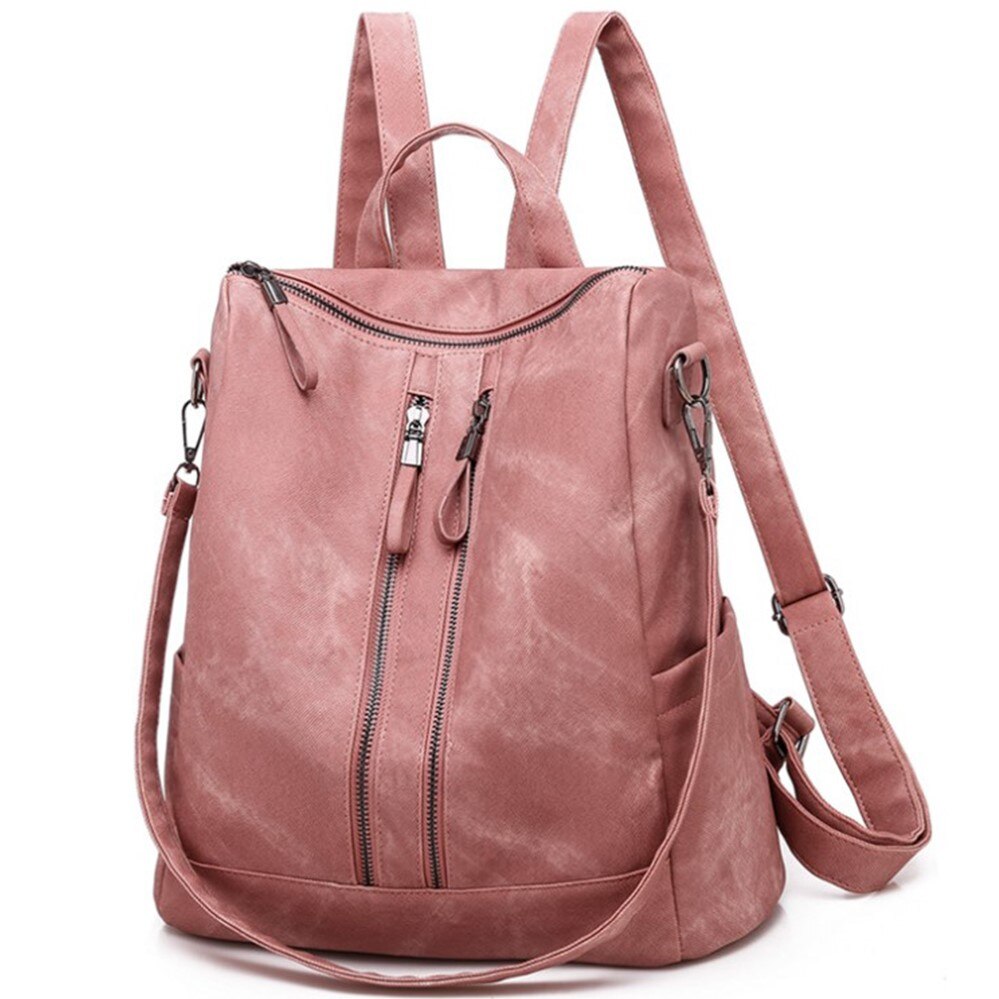 Rucsac de dama, Freeland B719, 2 in 1, Roz - eMAG.ro