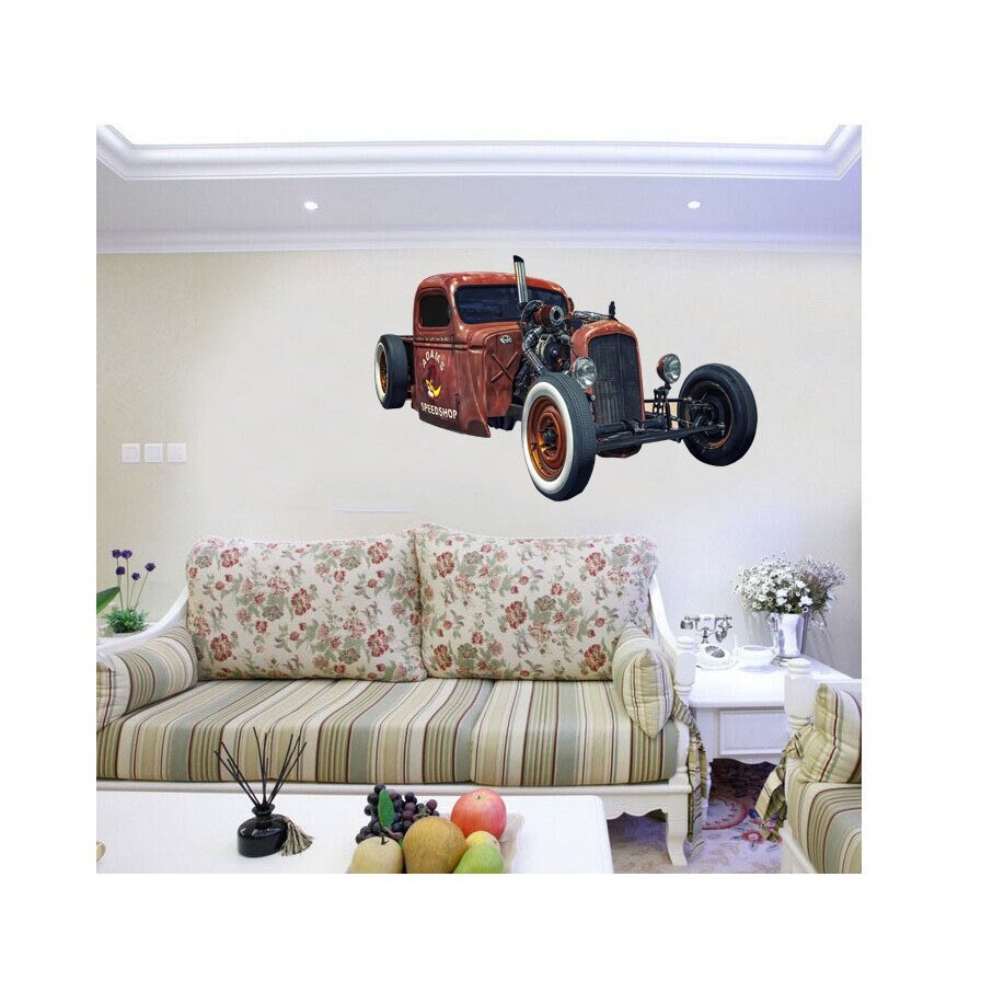 Sticker decorativ, Masina, 80 cm, 1009STK - eMAG.ro