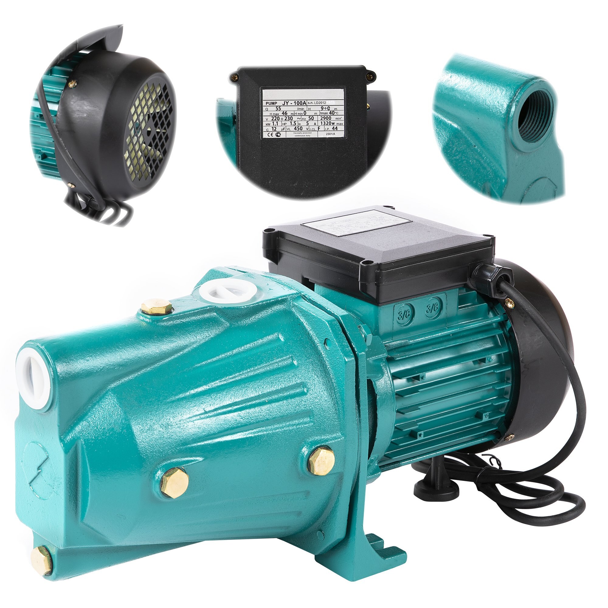 Kit Hidrofor electronic cu pompa apa Liderman®Apc-JY100A, motor 1.1 Kw ...