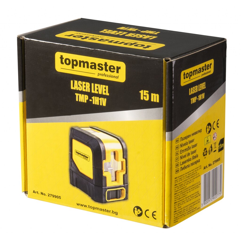 Nivela laser 1H1V x 15 m TMP - eMAG.ro