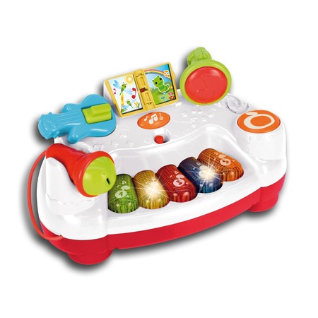 Pian cu microfon si lumini - eMAG.ro