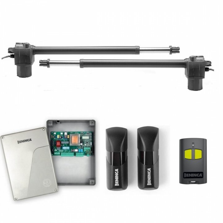 Kit automatizare, pentru porti batante, de maxim 2x2.5m, 500Kg, 220V ...
