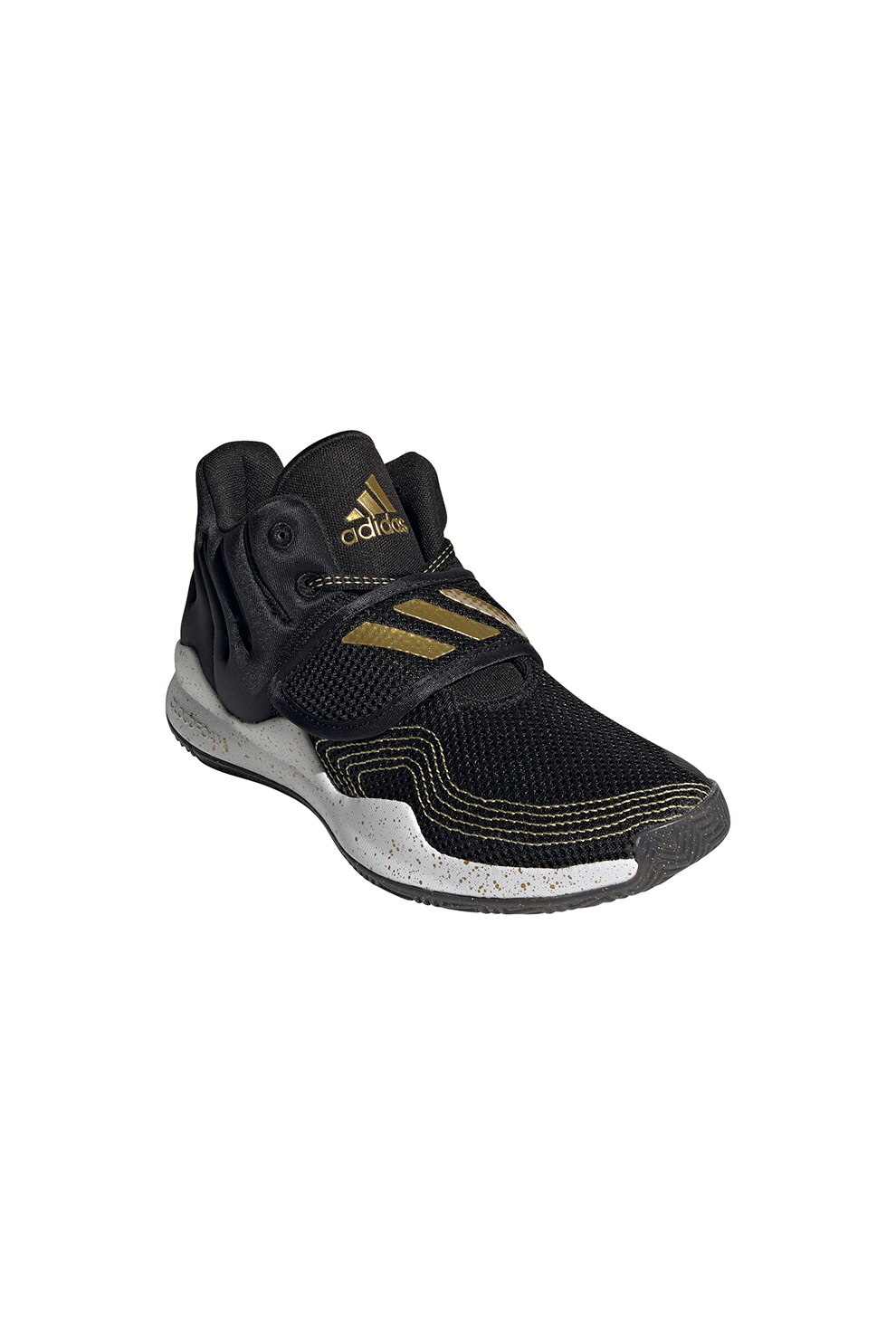 adidas Performance, Pantofi pentru baschet Deep Threat, Negru, 35.5 EU ...